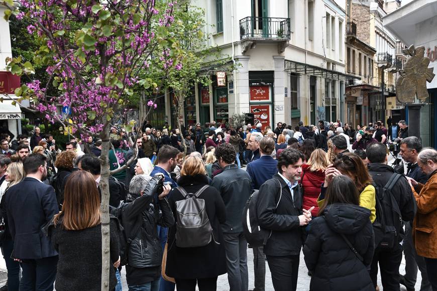 The Athens Commercial Triangle Celebrates its New Square - Stavros ...